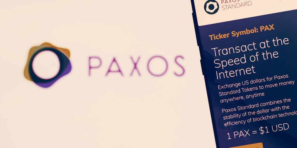 PayPal's Crypto Firm Paxos Raises $300M at $2.4B Valuation - Decrypt