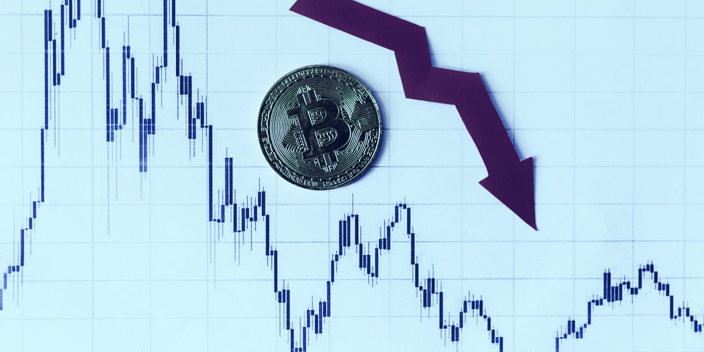 Bitcoin slumps to lowest price since May - Decrypt
