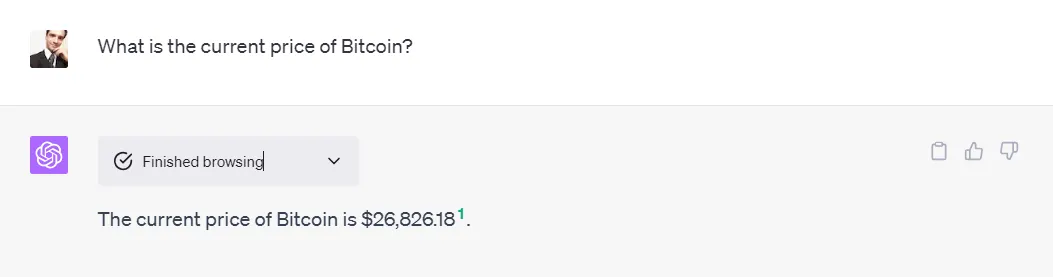 ChatGPT Adds Web Browsing Feature to Rival Google Bard and Microsoft Bing - Decrypt