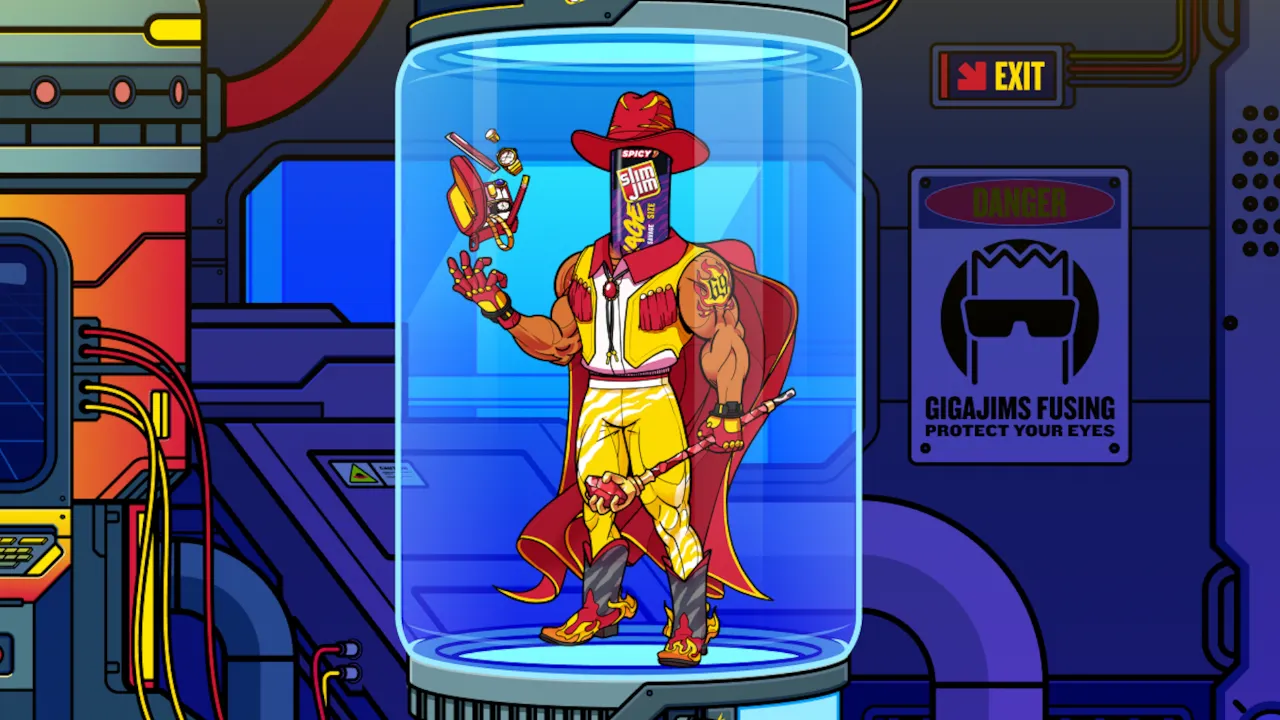 Snap Into the 'Meataverse'—Slim Jim Gives Away Free 'GigaJims' NFTs - Decrypt